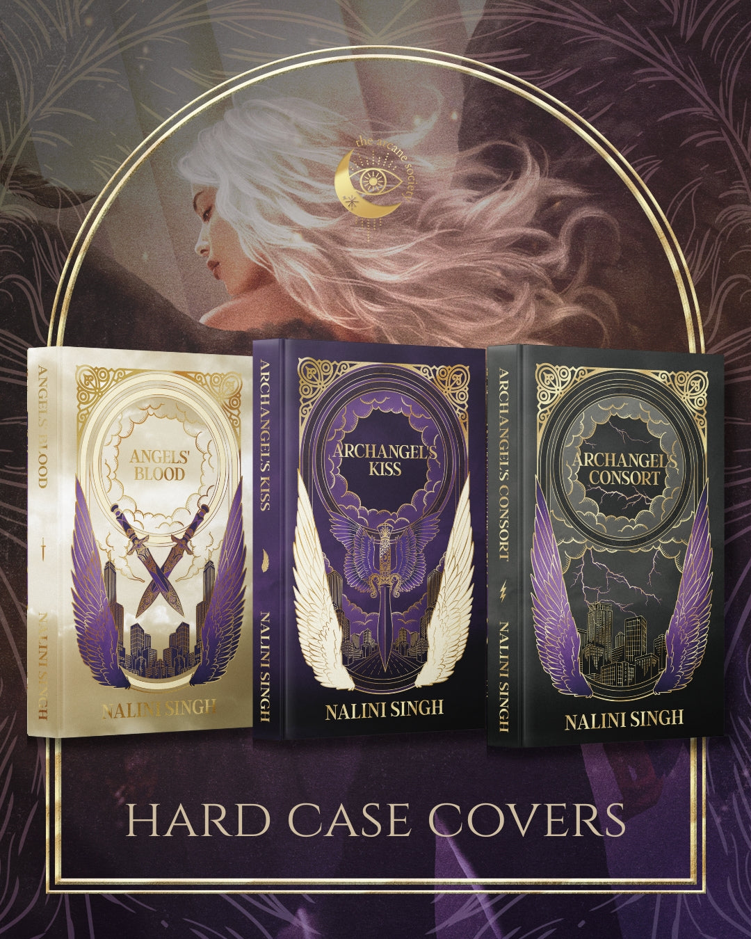 Nalini Singh - Angels' Blood, Archangel's Kiss and Archangel's Consort – The Arcane Society Shop