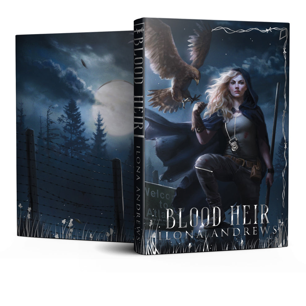 Ilona Andrews Box Iron and Magic and Blood Heir SIGNED (Scratch & Dent ...